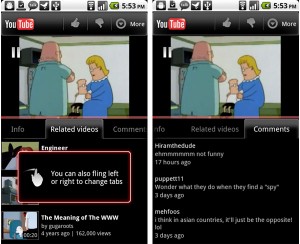 YouTube para Android 2.2, nueva aplicación YouTube en Android con ...