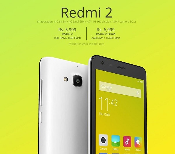 Xiaomi Redmi 2 Prime