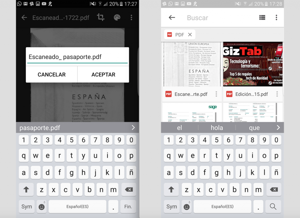 Cómo escanear un documento con tu móvil Android y Google Drive
