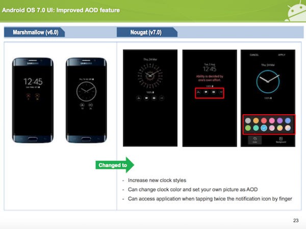 Samsung publica una guí­a para usar Android 7 en los Galaxy S7