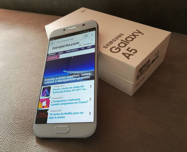 Comparativa Samsung Galaxy A5 2017 vs Huawei Nova 2