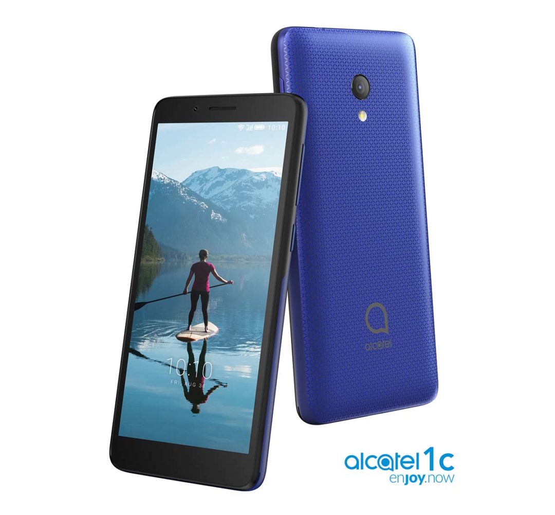 Alcatel 1C (2019), gama de entrada con Android GO y pantalla panorámica