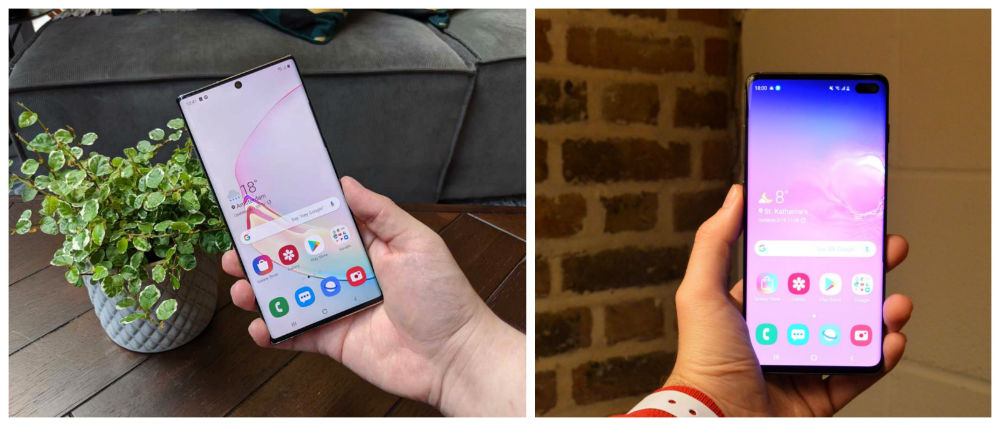 Comparativa Samsung Galaxy Note 10+ vs Samsung Galaxy S10+