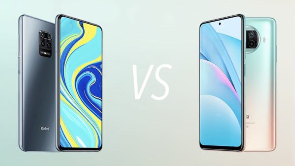 Xiaomi Redmi Note 9S vs Xiaomi Mi 10T Lite, todas las diferencias