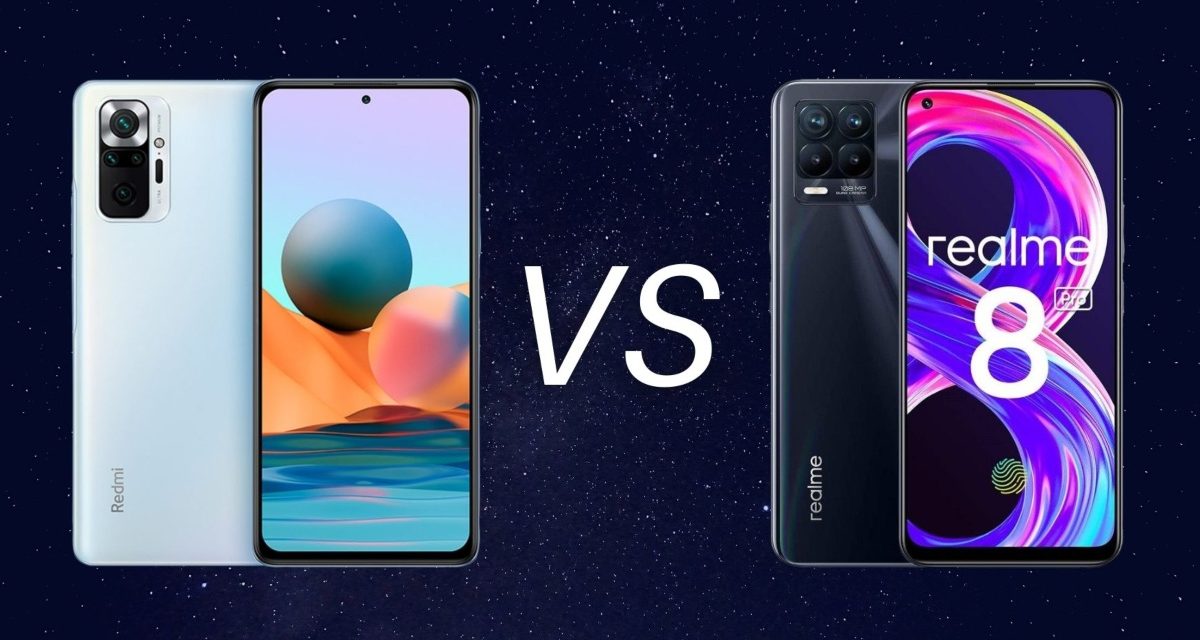 Xiaomi Redmi Note 10 Pro vs realme 8 Pro, diferencias y cuál es mejor