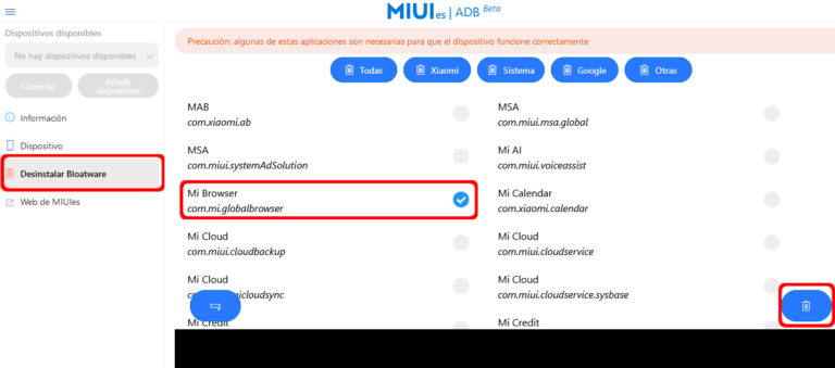 Cómo quitar el navegador Mi en mi móvil Xiaomi en 2022