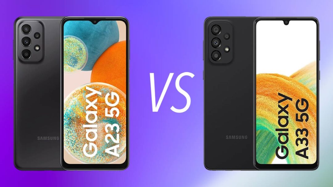 Samsung Galaxy A23 5G vs A33 5G, diferencias, comparativa y cuál es mejor