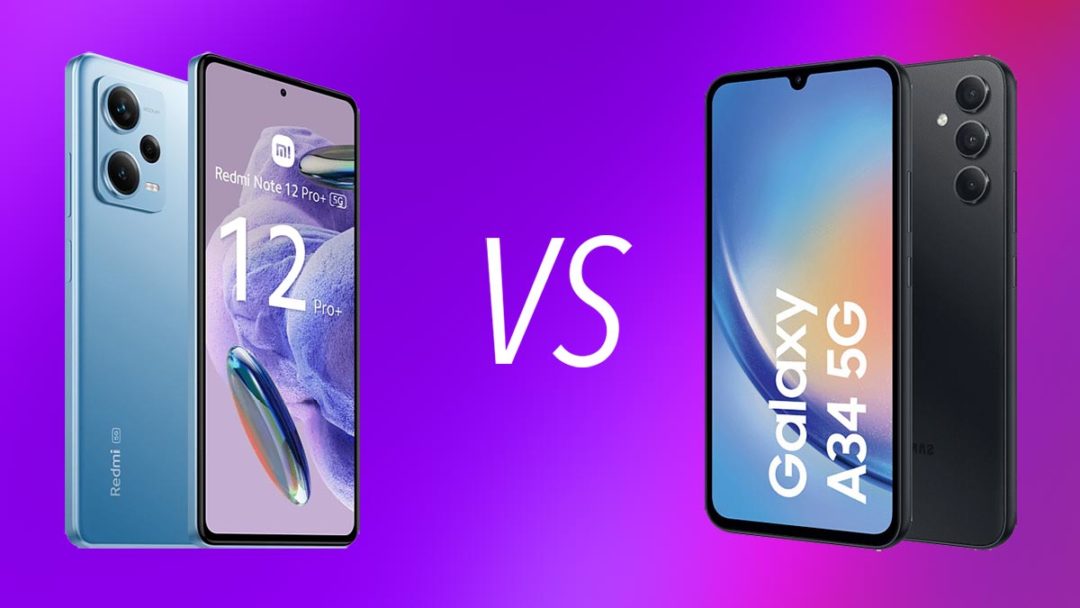 Xiaomi Redmi Note 12 Pro Plus vs Samsung Galaxy A34, diferencias, comparativa y cuál es mejor