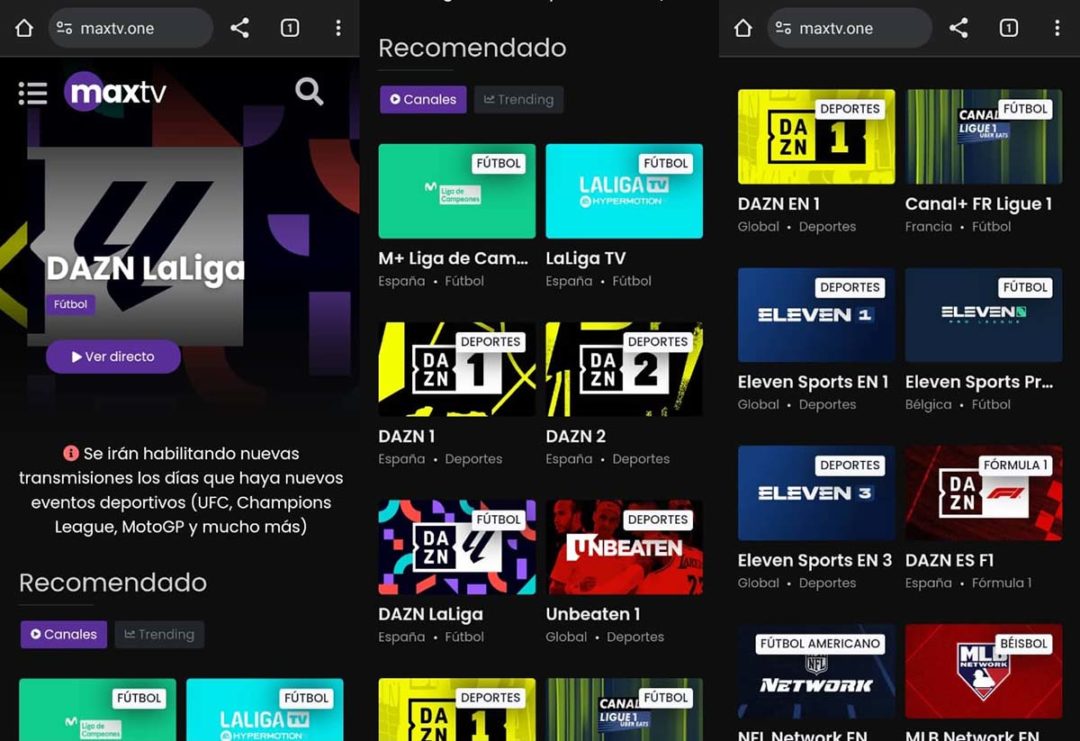 Qué es MaxTV, la nueva plataforma de streaming de los creadores de Playdede