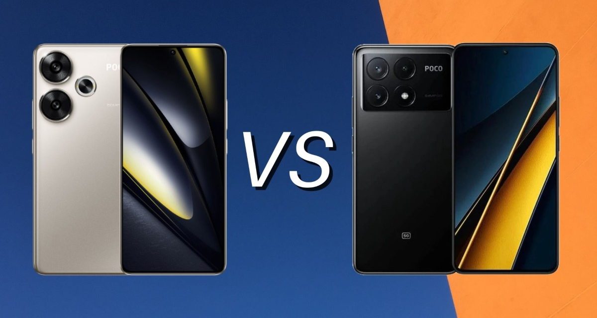 POCO F6 vs POCO X6 Pro, diferencias y cuál es mejor
