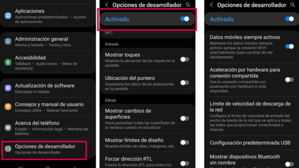 Modo desarrollador en mi móvil: ¿Qué secretos descubrí al activar esta ...