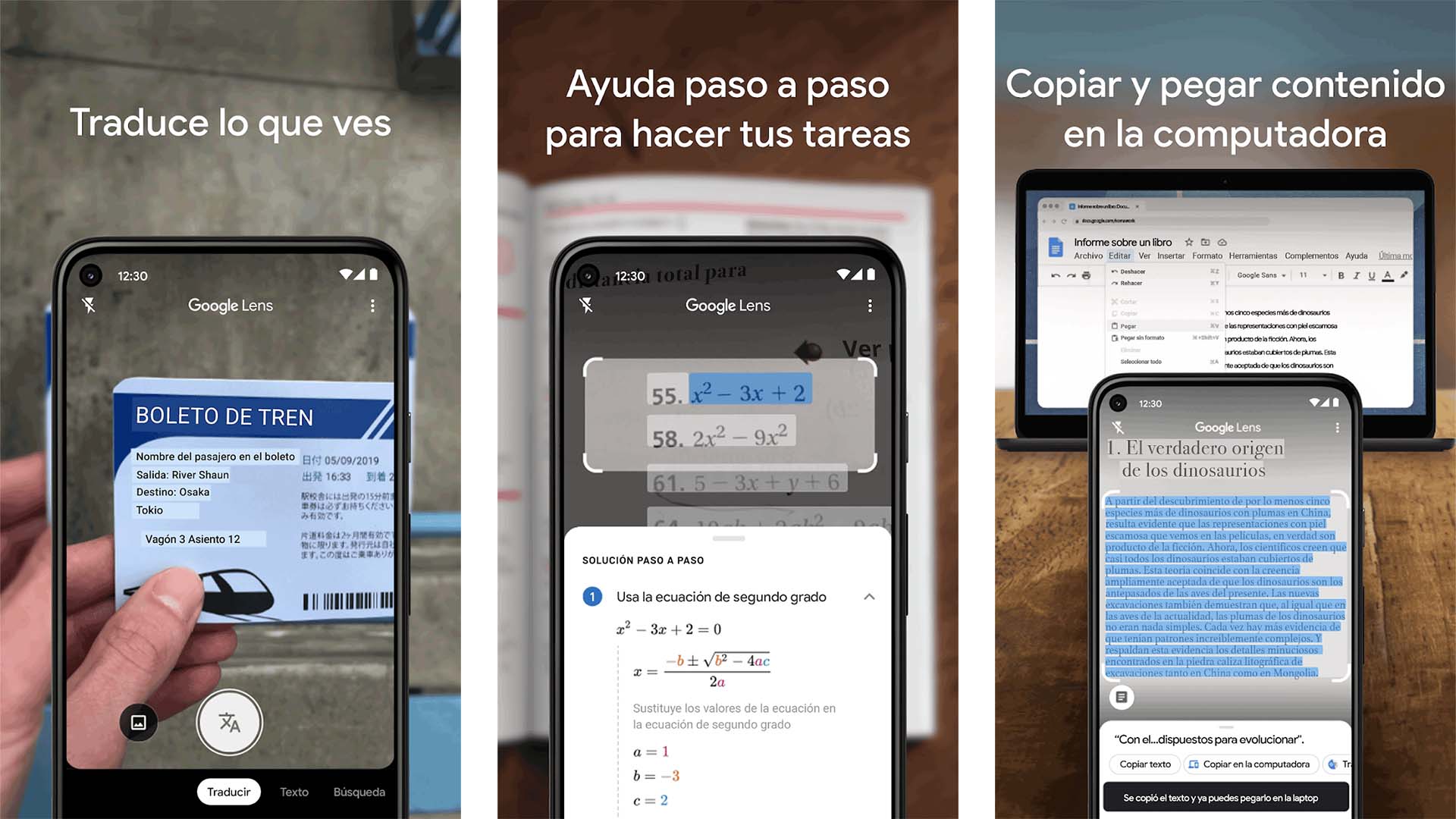 Cómo utilizar la app Google Lens como apoyo para estudiar y hacer deberes