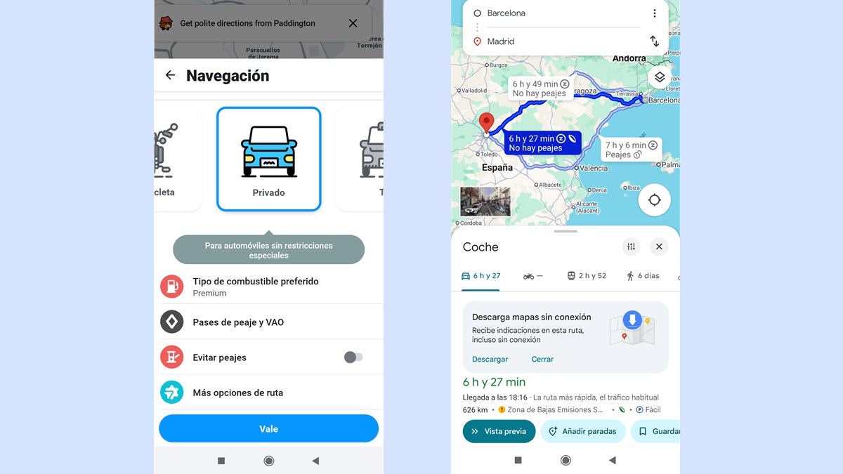 ¿Waze o Google Maps? Comparativa y qué app es mejor para conducir con el coche en 2025