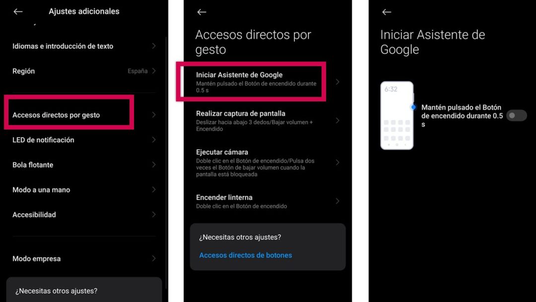 Cómo configurar el botón de apagado de mi móvil en 2025